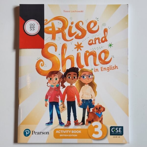 RISE AND SHINE IN ENGLISH! 3 - ACTIVITY BOOK - Veo Veo Libros